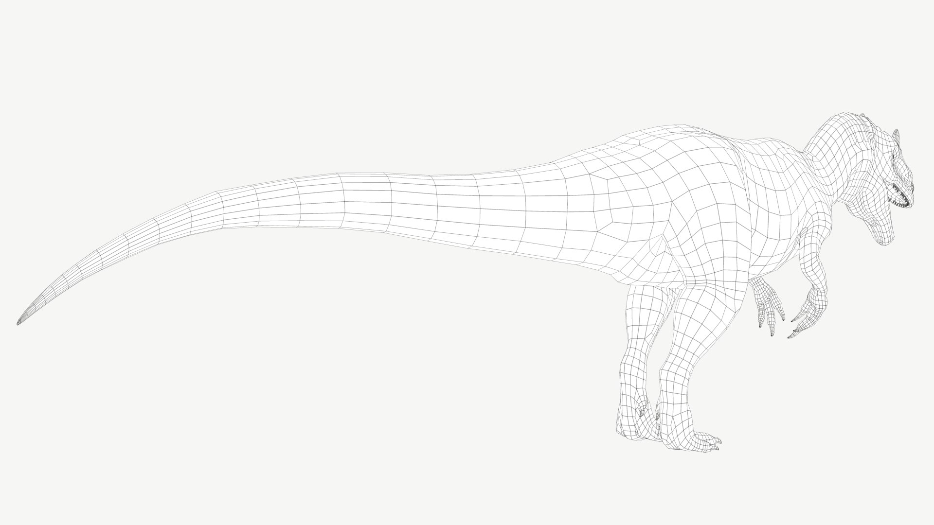3D Allosaurus Model - TurboSquid 1154705
