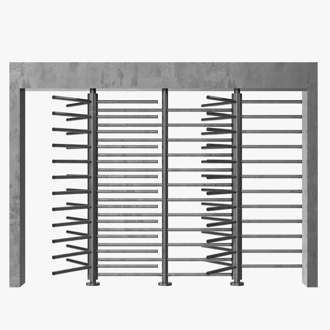 3D Double Revolving Gate - TurboSquid 1543181