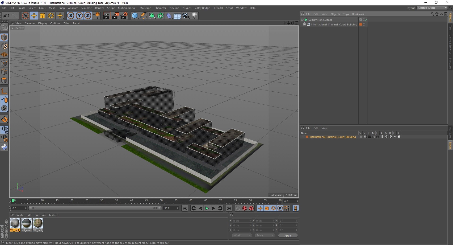 3D International Criminal Court Building model - TurboSquid 2088906
