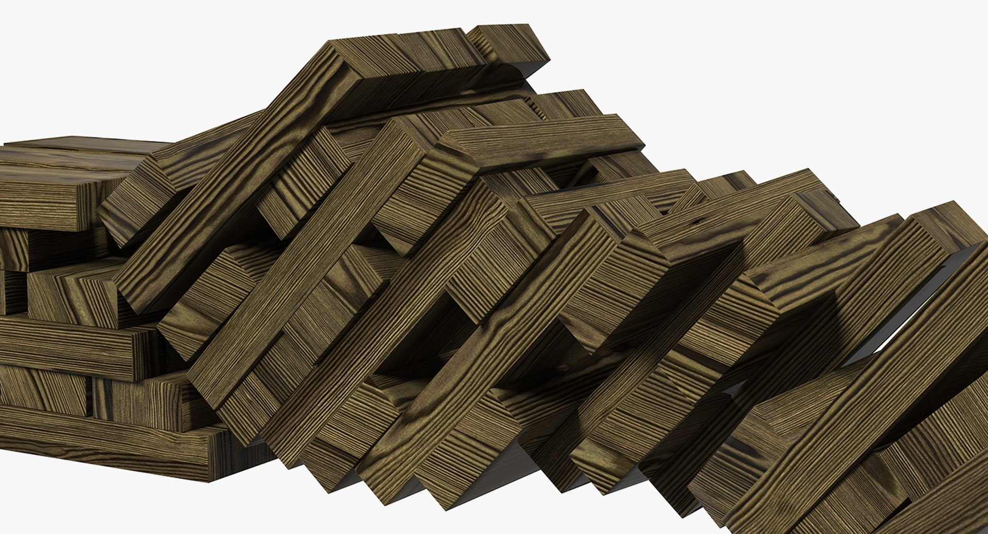 Wooden Bricks Wood Games 3D Model - TurboSquid 1426309