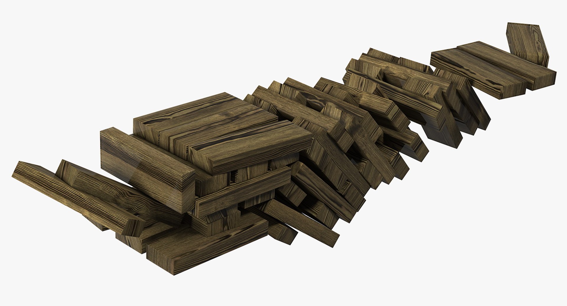 Wooden Bricks Wood Games 3D Model - TurboSquid 1426309