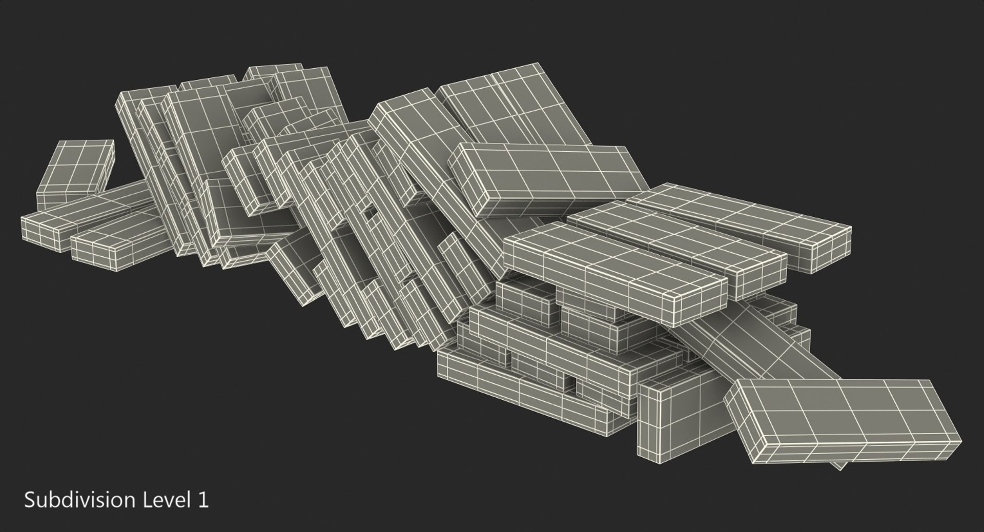 Wooden Bricks Wood Games 3D Model - TurboSquid 1426309