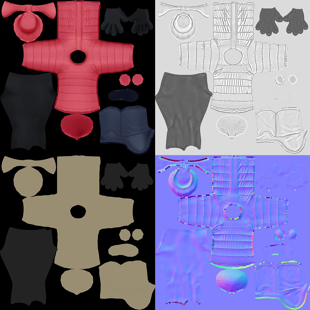 3d Model Skinning Rig