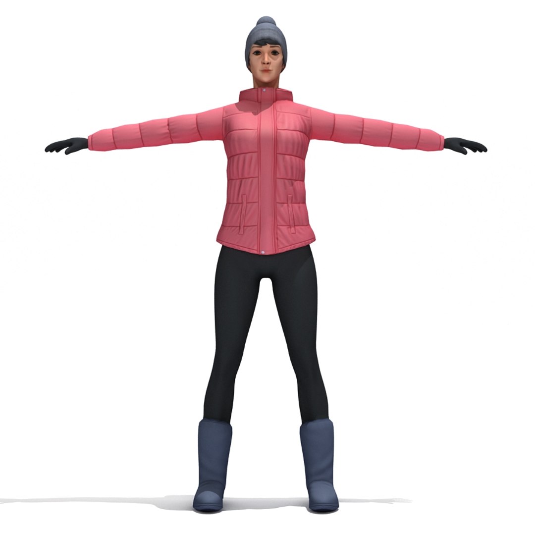 3d Model Skinning Rig