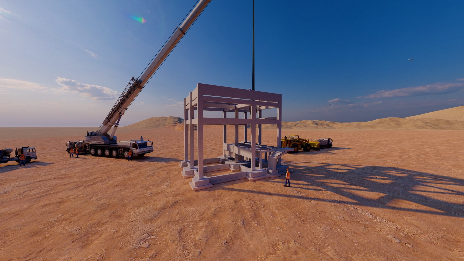 Generator Transformers Building 3D - TurboSquid 1931331