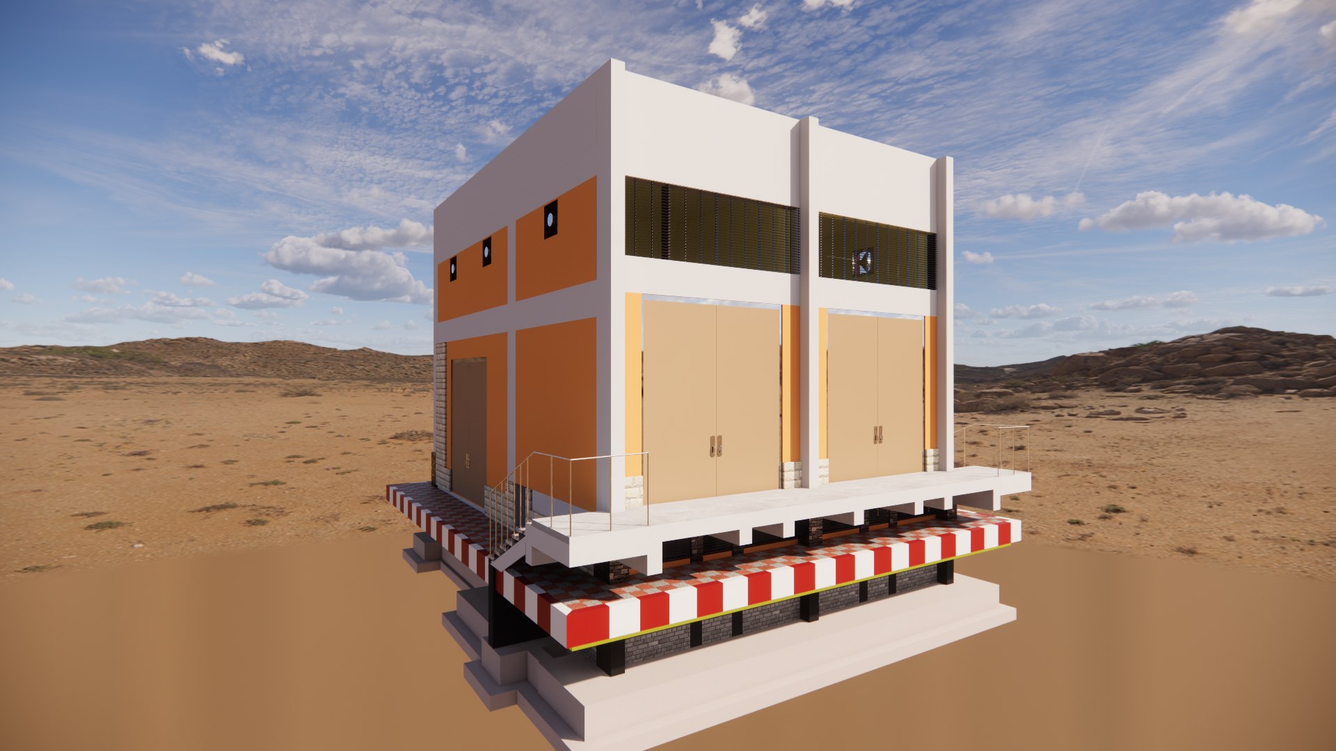 Generator Transformers Building 3D - TurboSquid 1931331