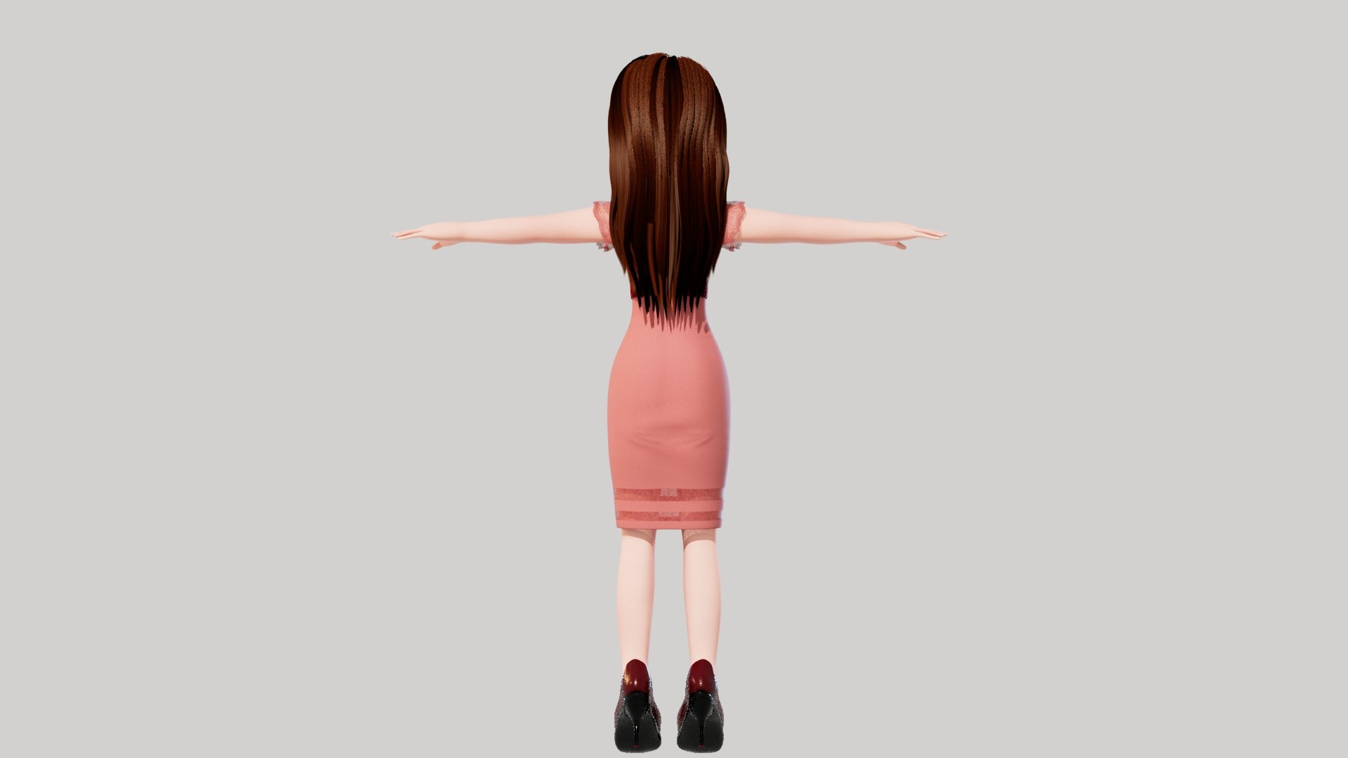 Cartoon Women Emma 3D Model - TurboSquid 1974256