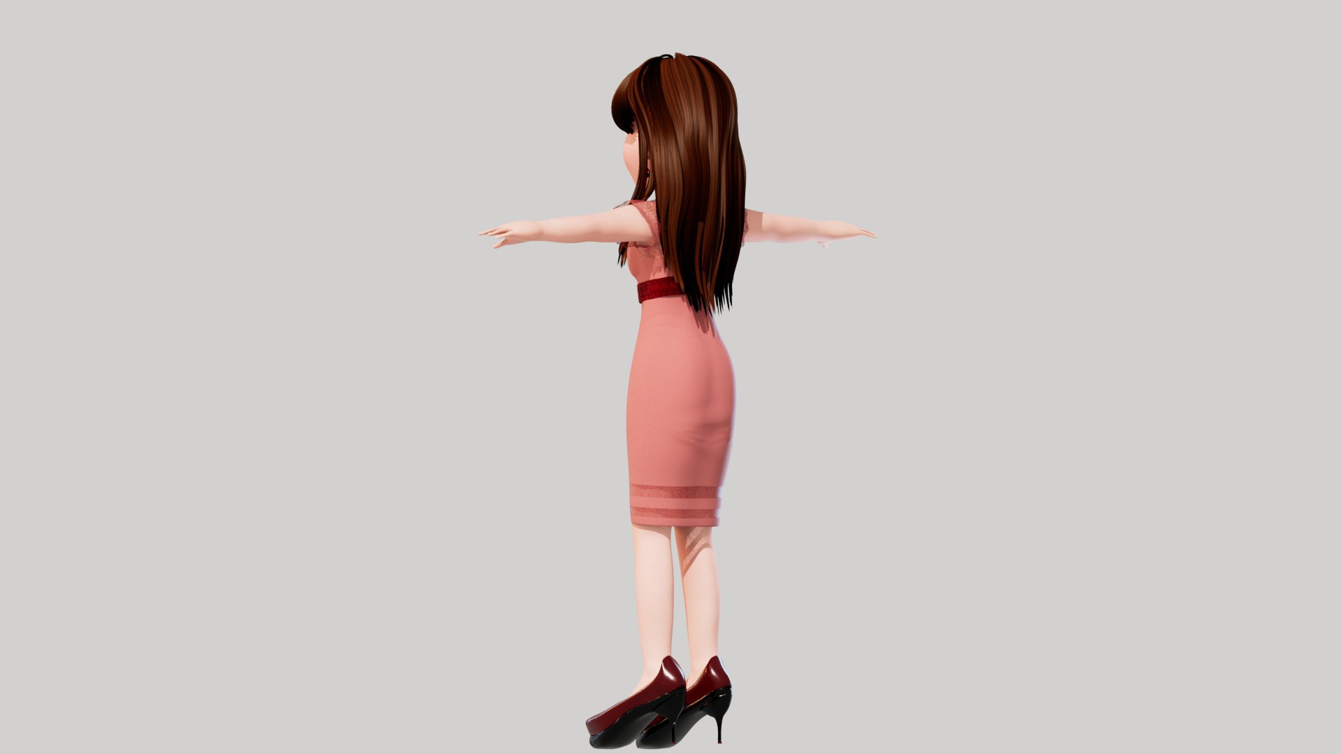 Cartoon Women Emma 3D Model - TurboSquid 1974256