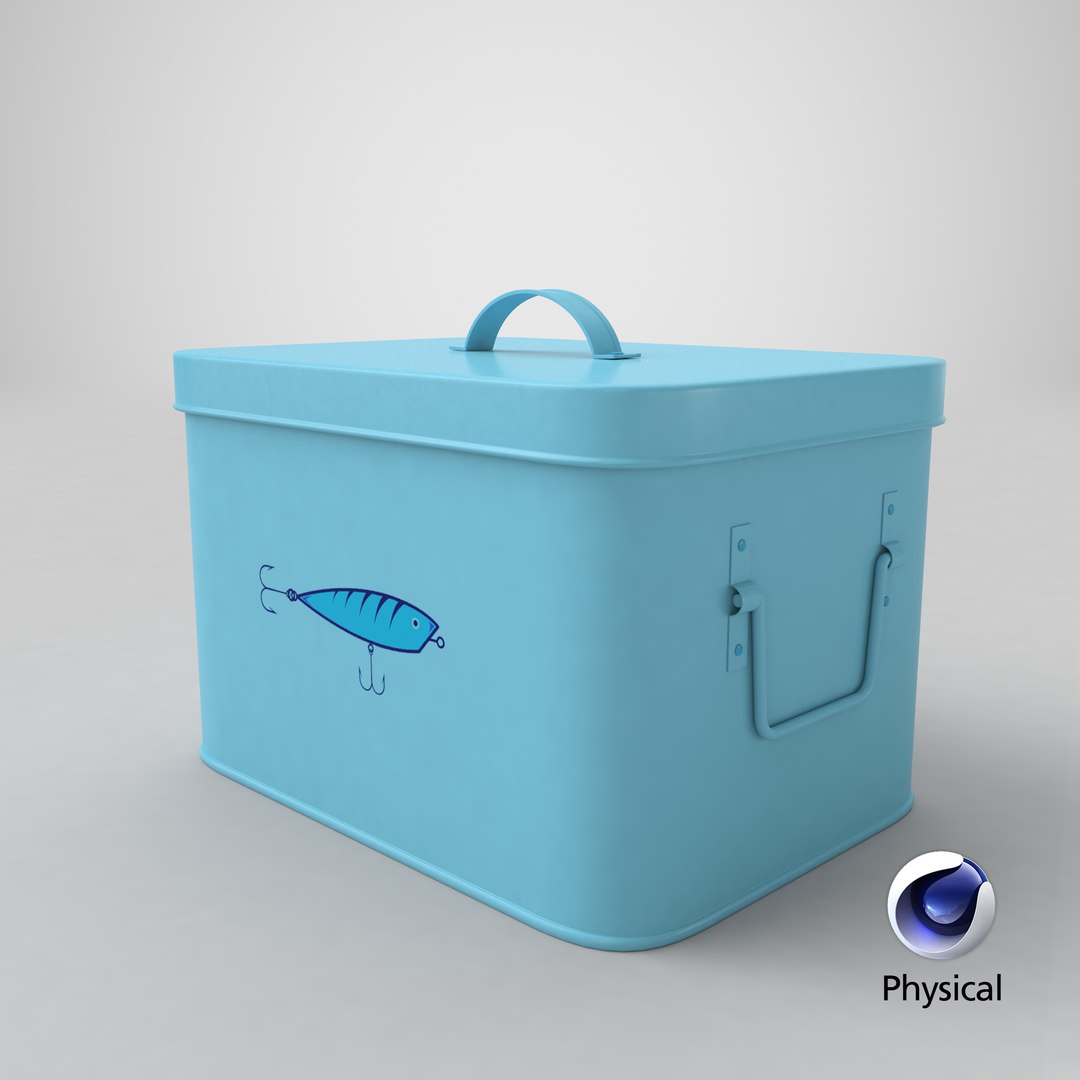 Fishing Bait Box 3D Model - TurboSquid 2119584