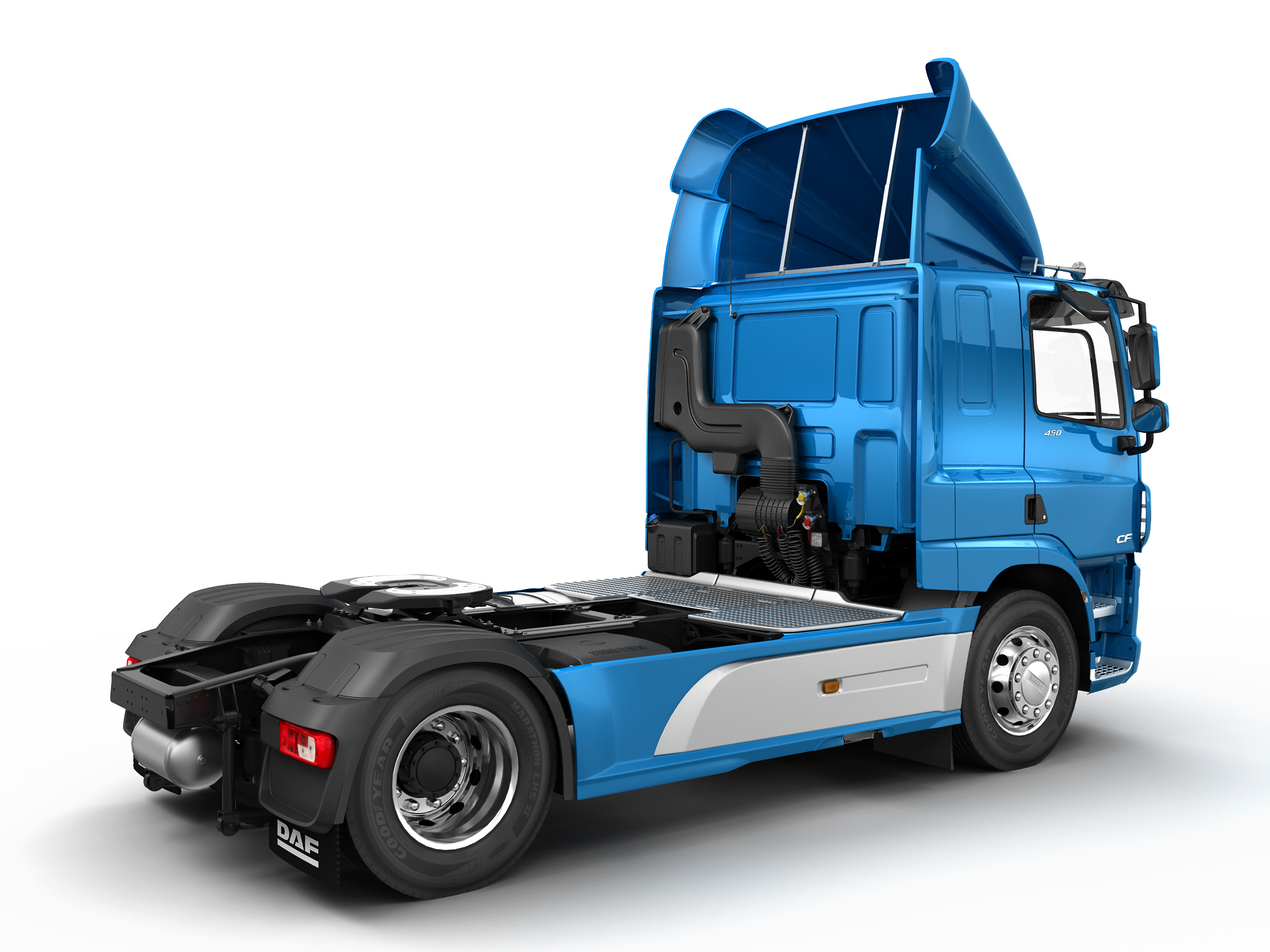 Daf cf sleeper cab 3D model - TurboSquid 1223057