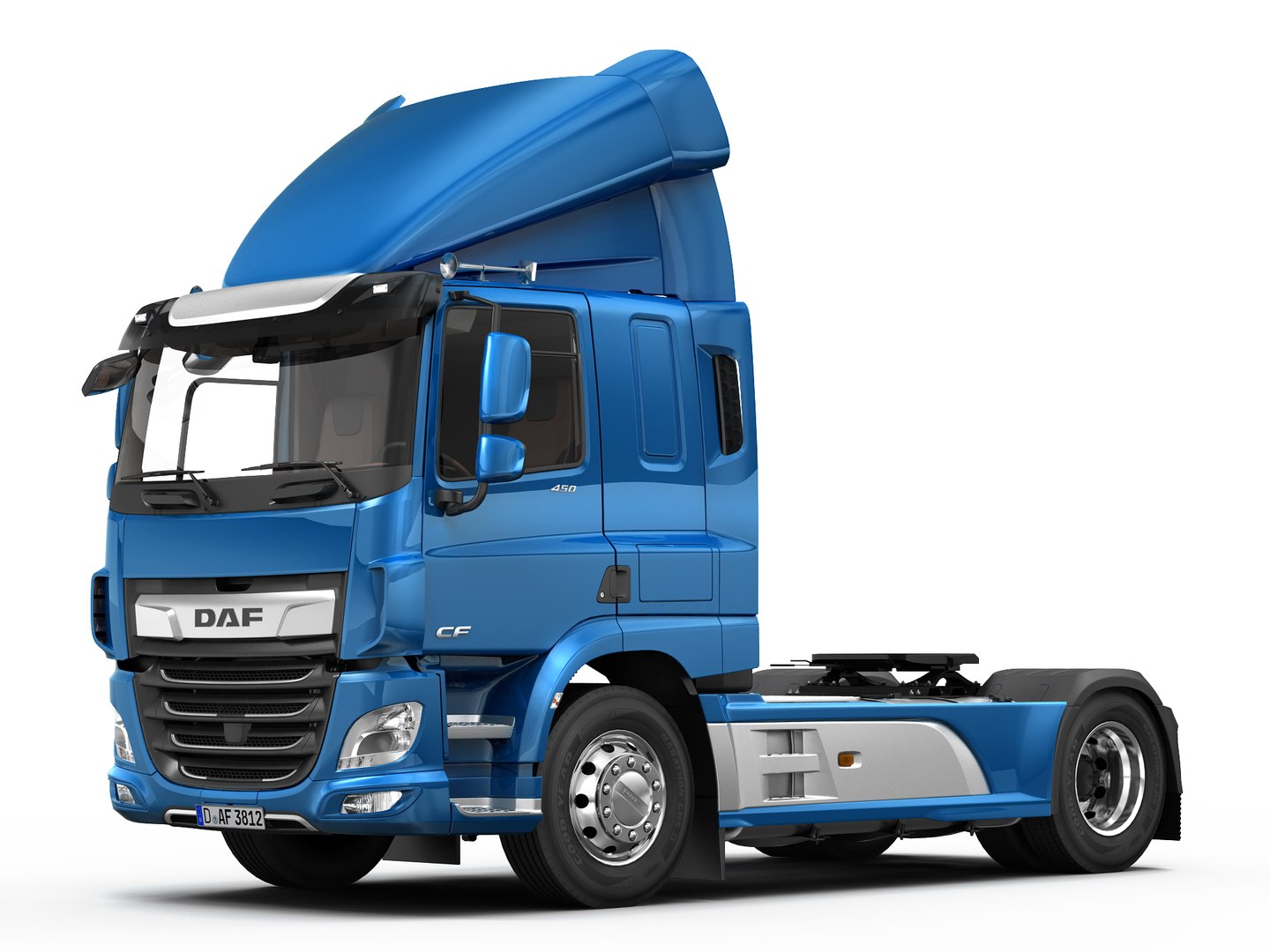 Daf Cf Sleeper Cab 3D Model - TurboSquid 1223057