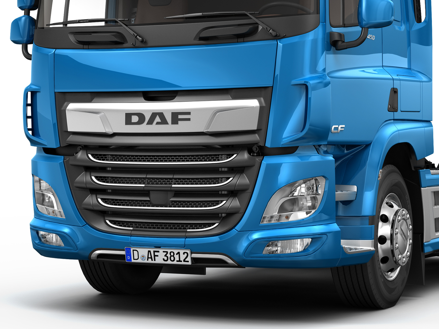 Daf cf sleeper cab 3D model - TurboSquid 1223057