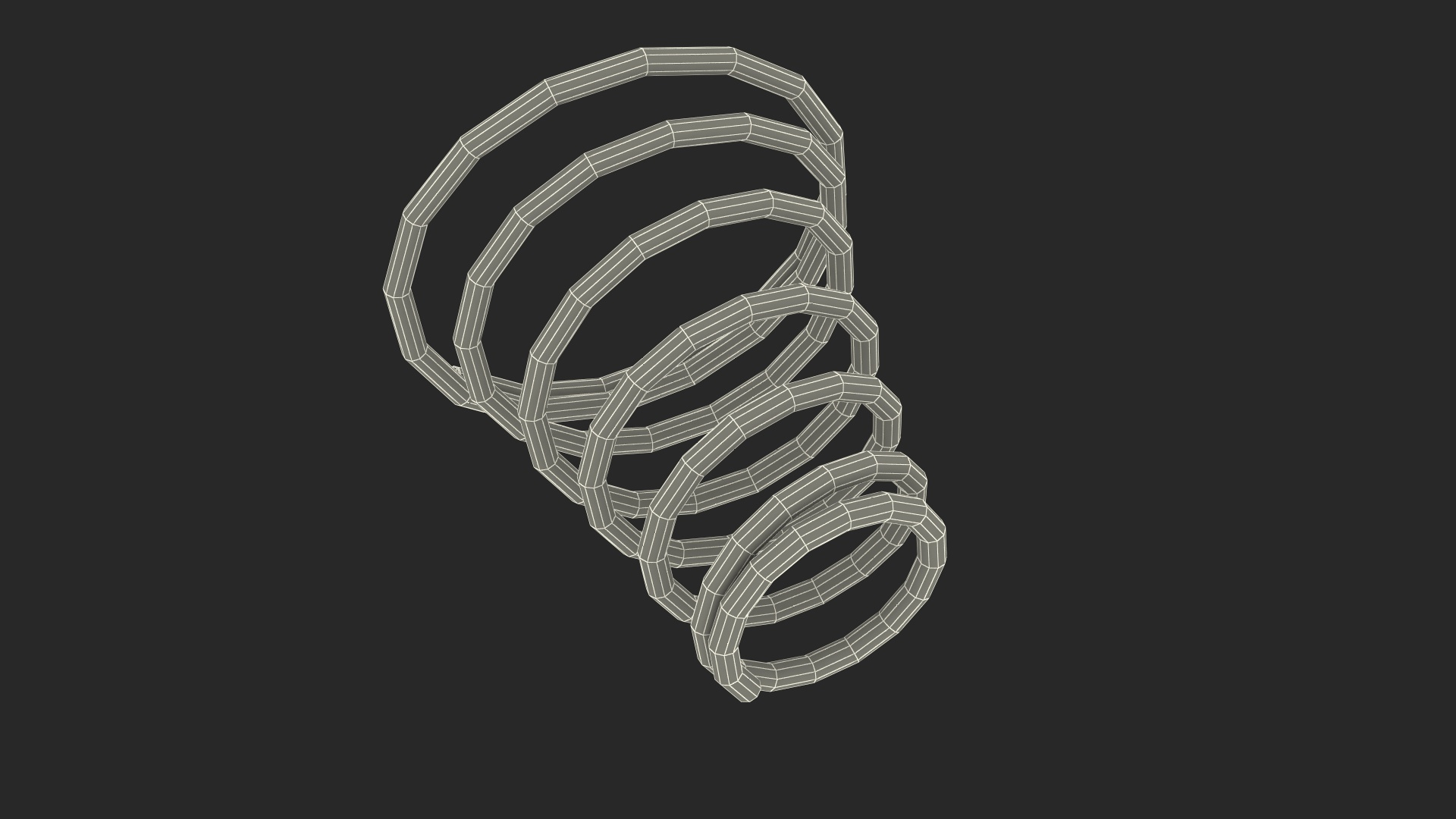 3D Steel Conical Coil Spring Model - TurboSquid 2402250