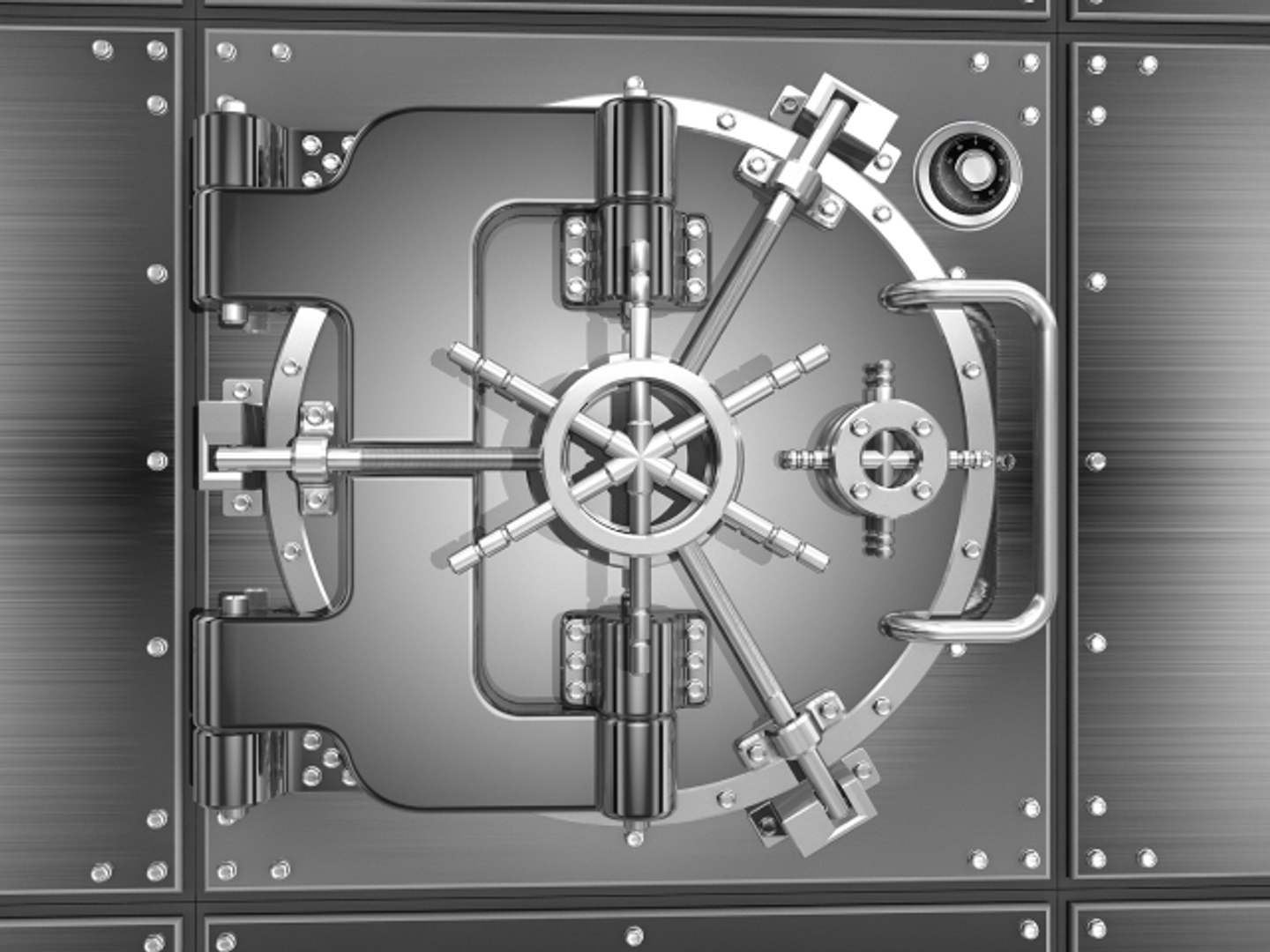 3D Bank Vault Animation Model - TurboSquid 1418243