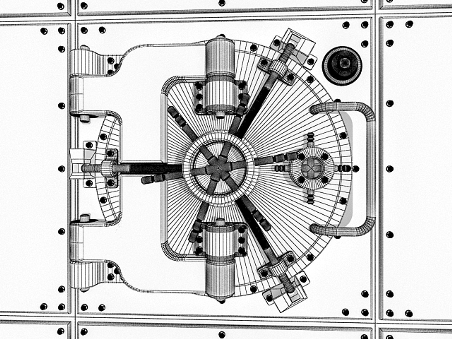 3D Bank Vault Animation Model - TurboSquid 1418243