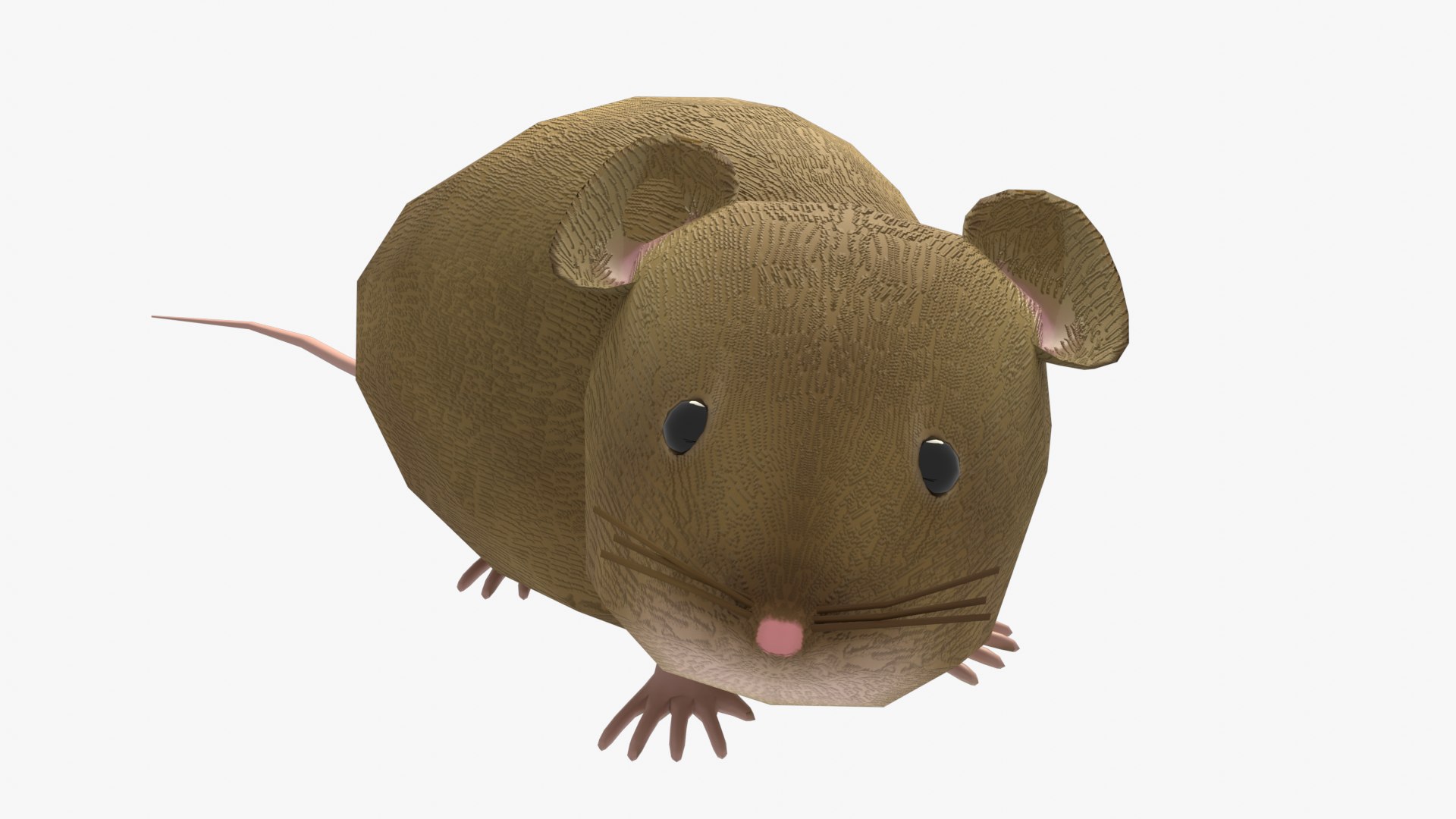 Free Vole, Wuehlmaus, Mouse 3D - TurboSquid 1986440