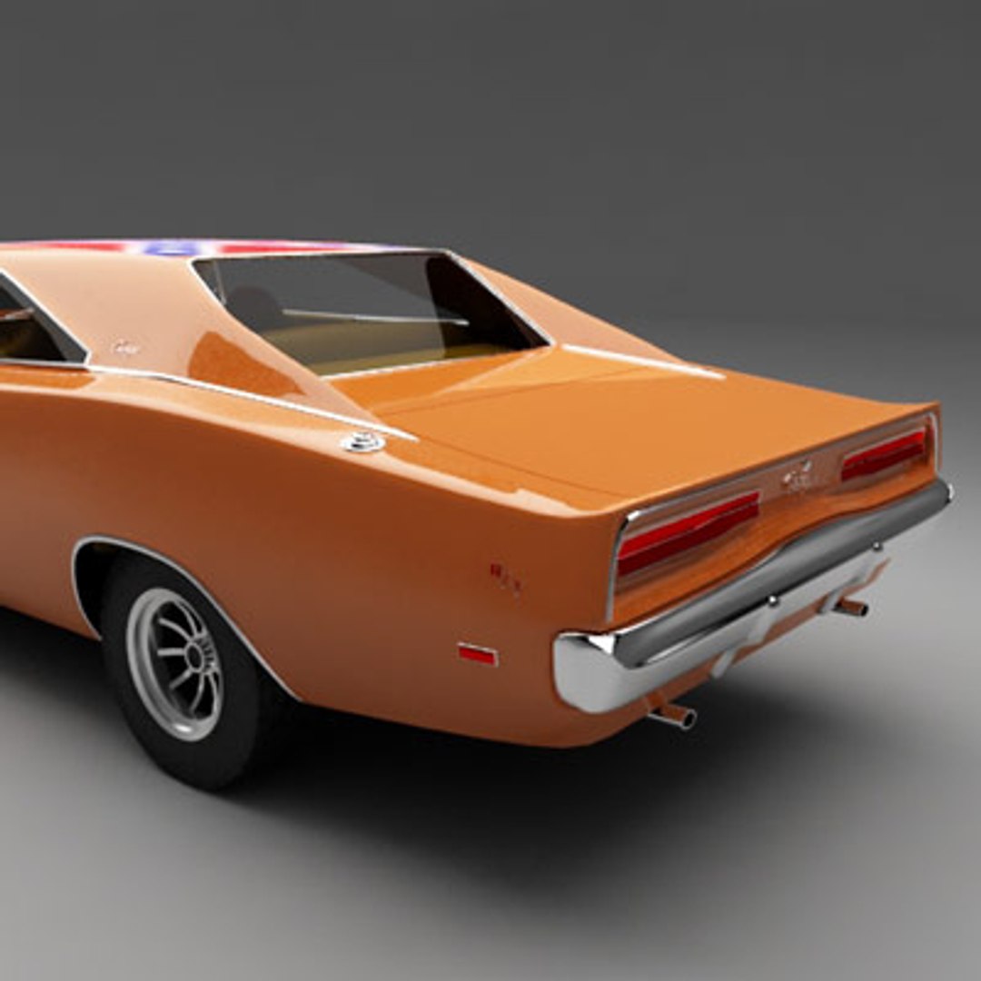 General Lee R 3d Model