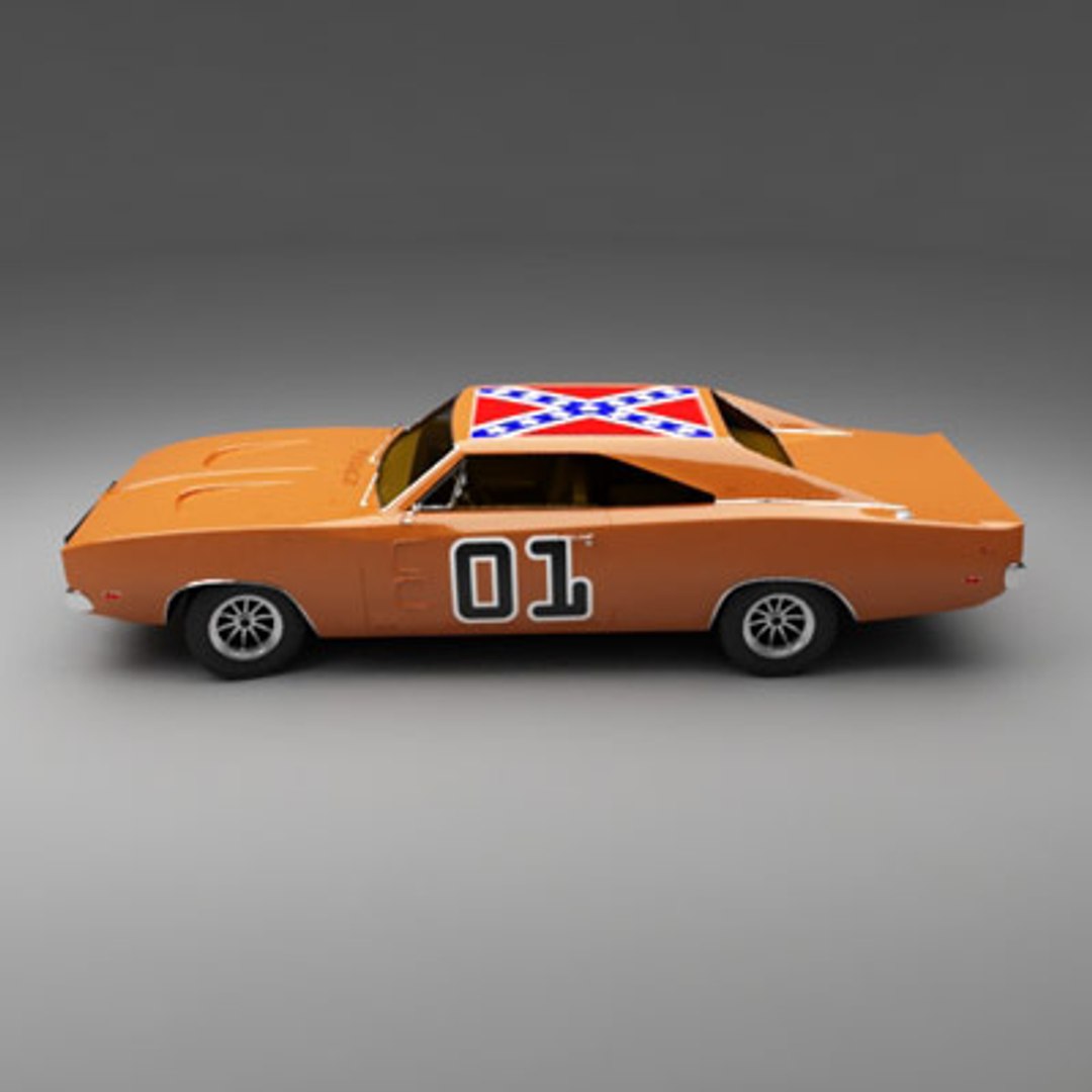 General Lee R 3d Model