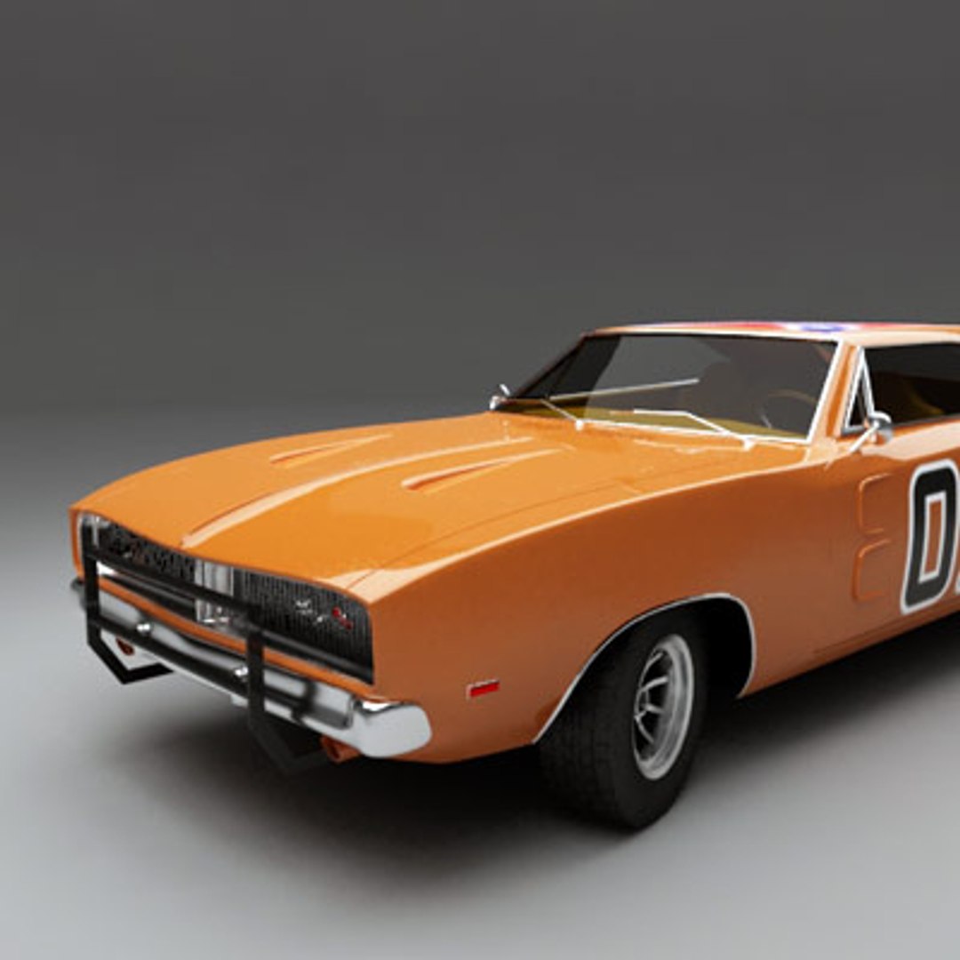 General Lee R 3d Model