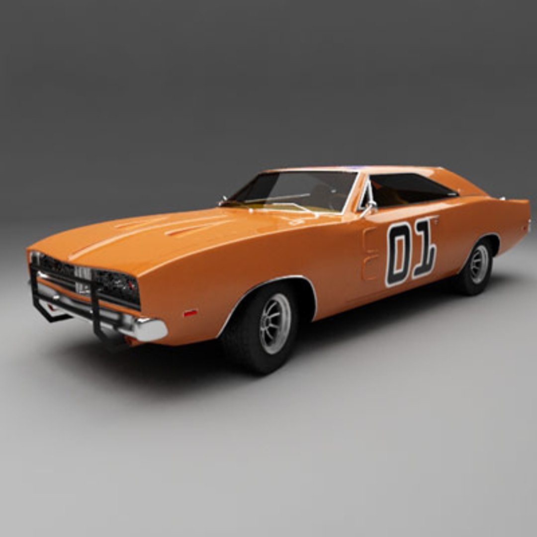 General Lee R 3d Model
