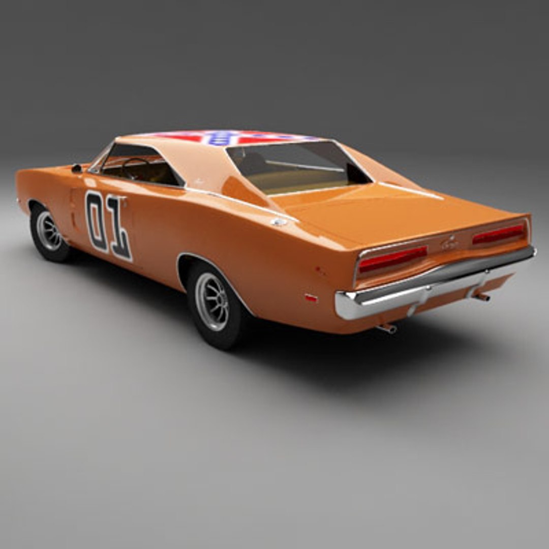 General Lee R 3d Model