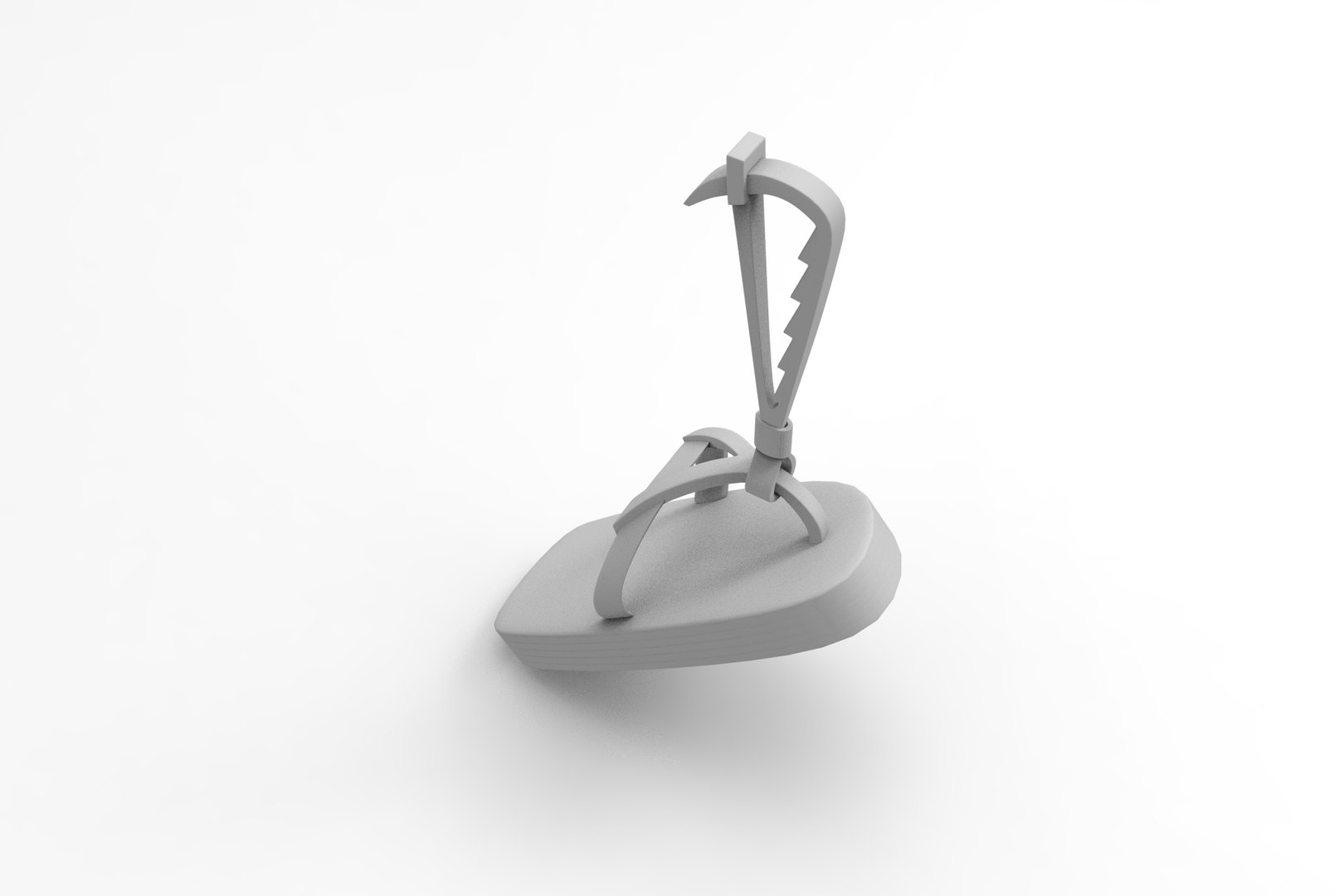 Flip Flops Keychain 3D Model - TurboSquid 1872323