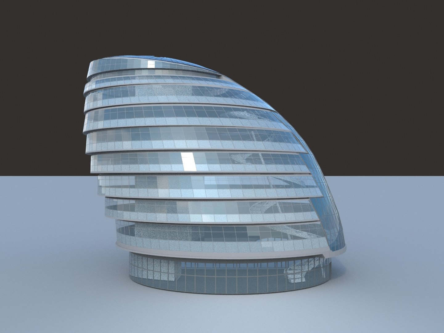 3d Model London City Hall