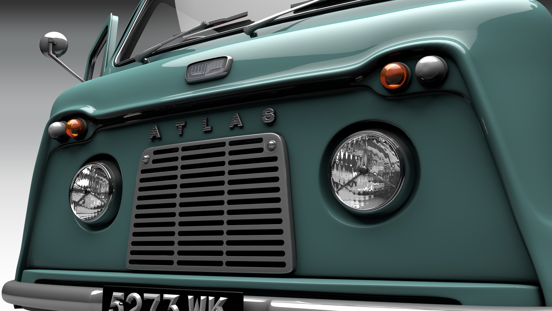 3D Standard Pickup Atlas Model - TurboSquid 1614131