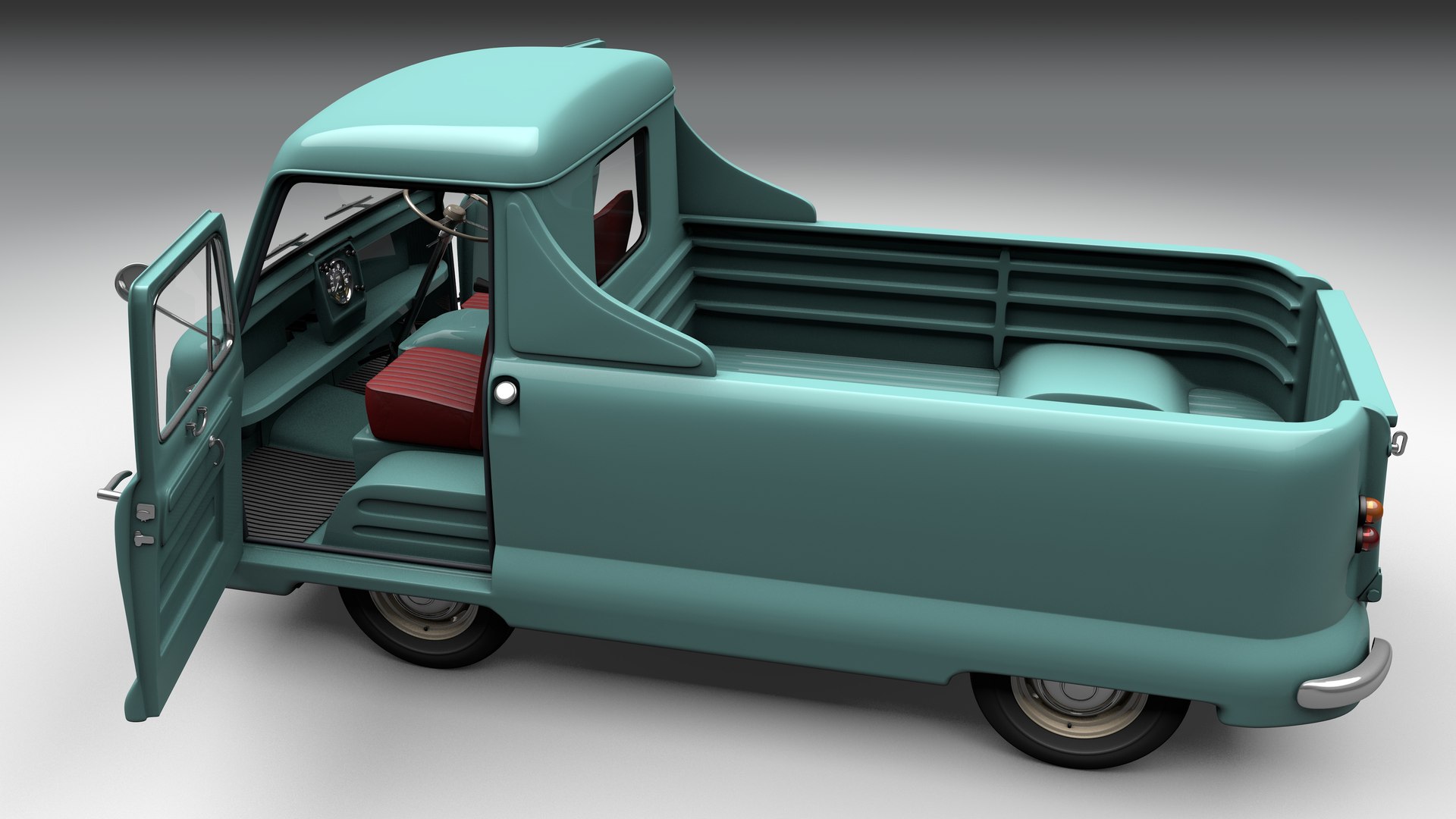 3D Standard Pickup Atlas Model - TurboSquid 1614131