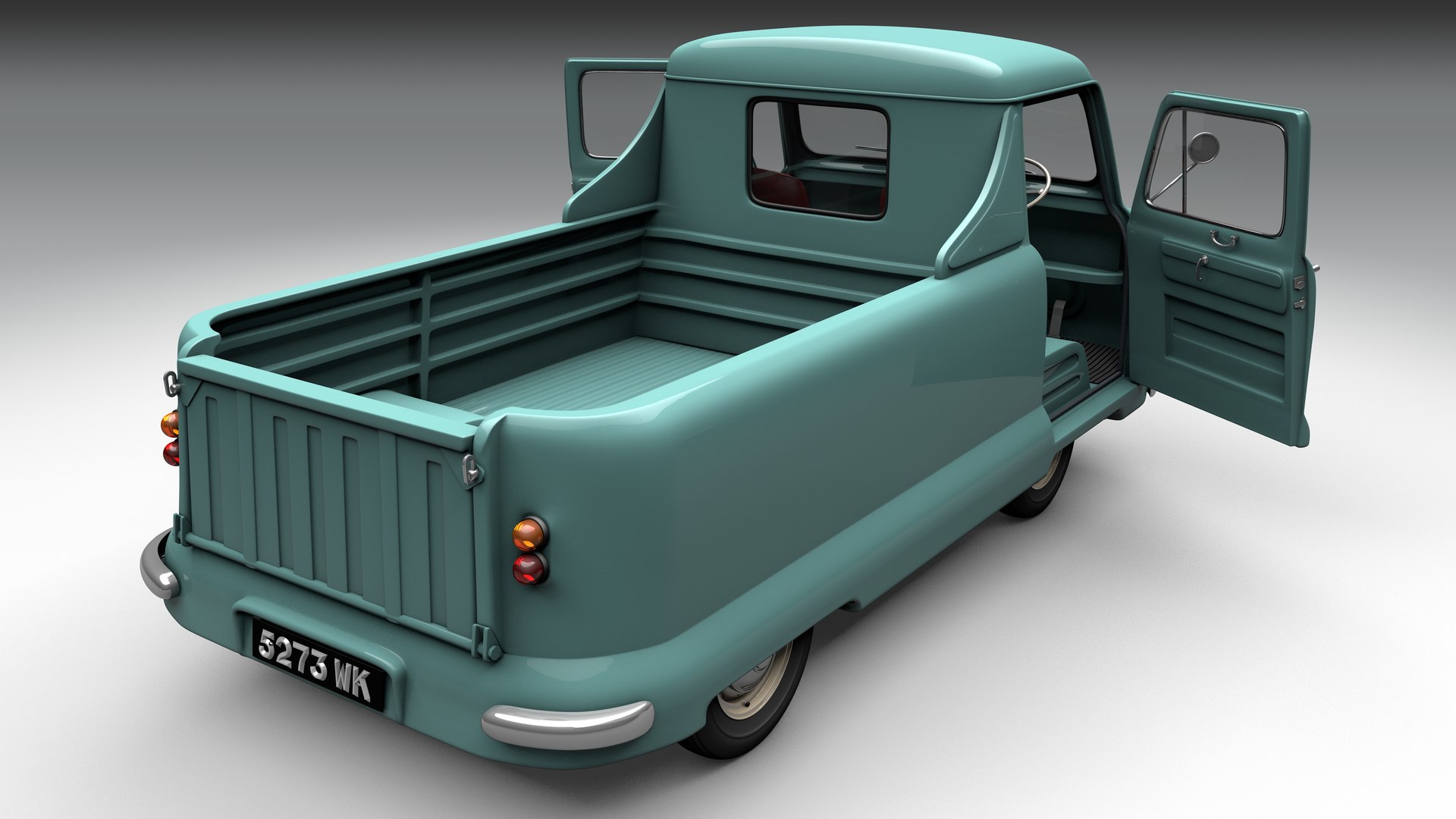 3D Standard Pickup Atlas Model - TurboSquid 1614131