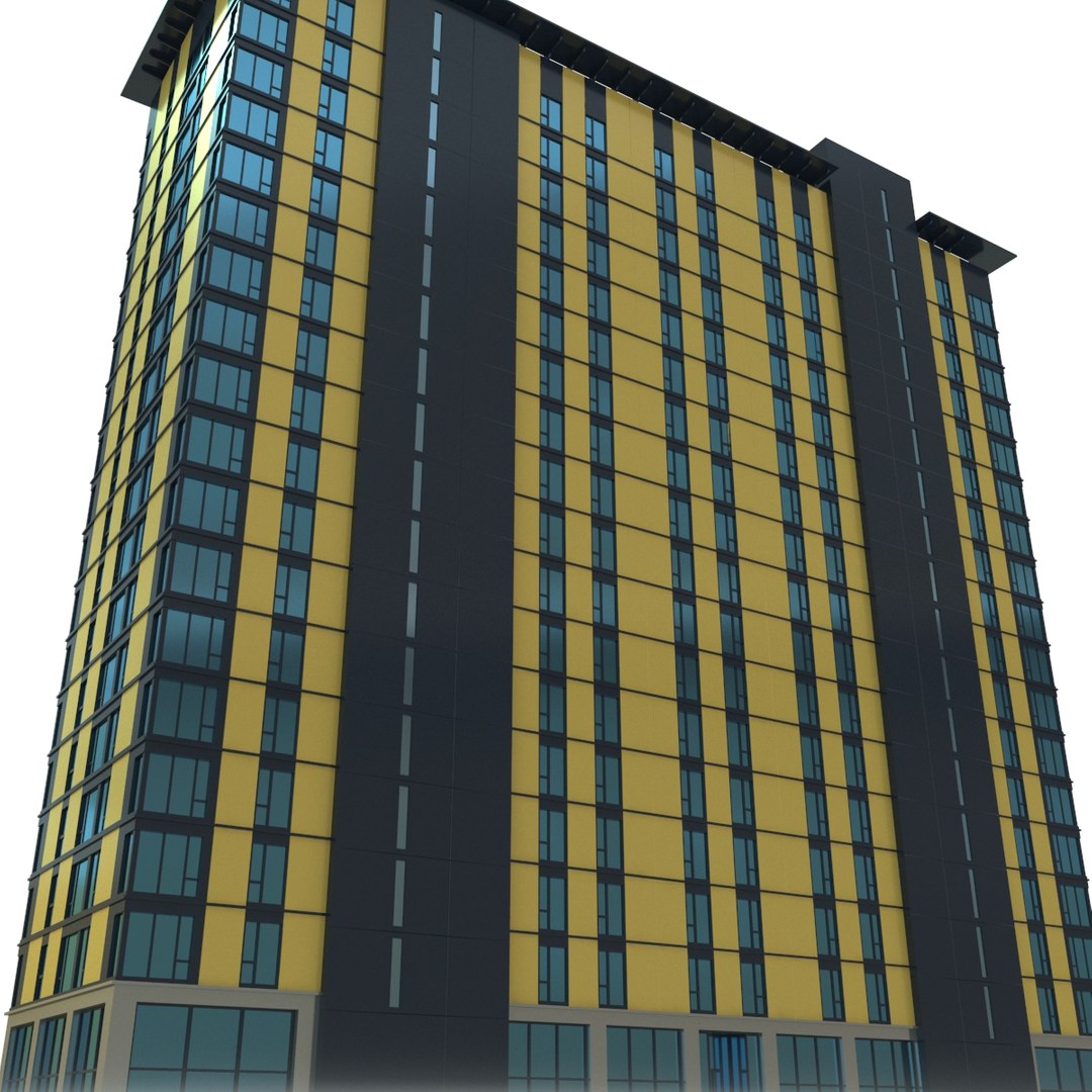 3D Model Building Pbr - TurboSquid 1552582