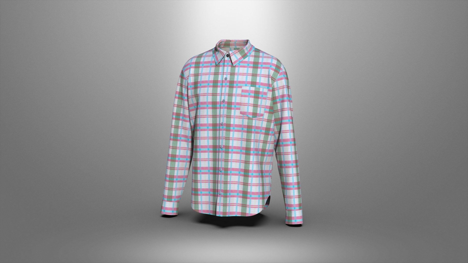 Classic Shirt Design 3D Model - TurboSquid 1994784