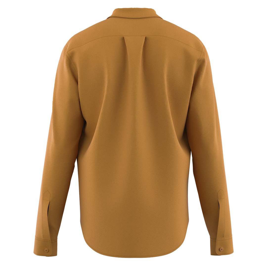 Classic Shirt Design 3D Model - TurboSquid 1994784