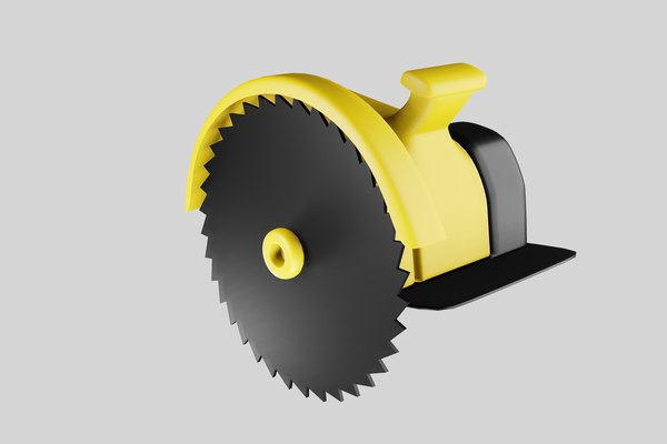 Yellow angle grinding machine tool 3D - TurboSquid 2012107