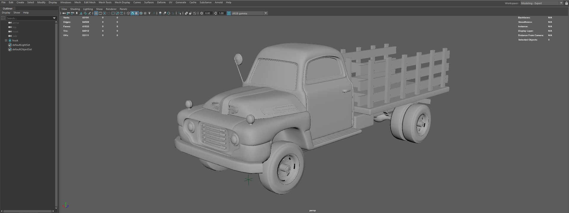 3D logging truck - TurboSquid 1400224
