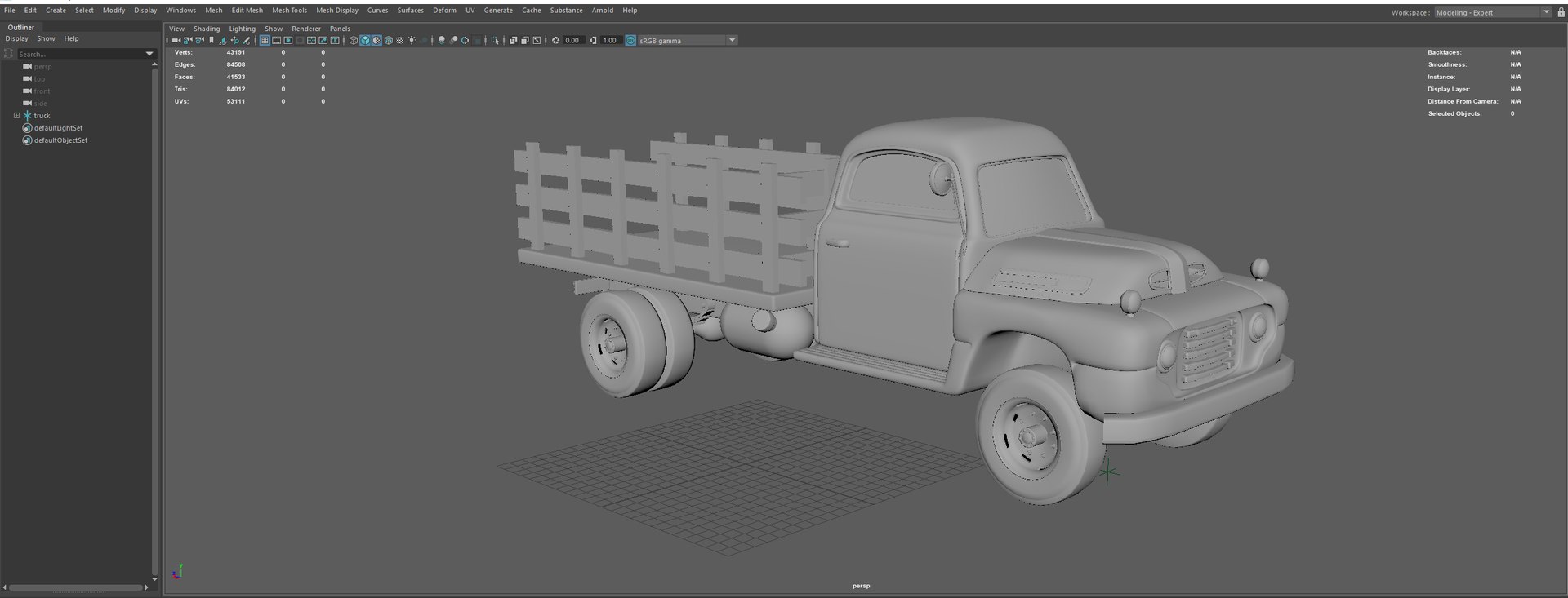 3D logging truck - TurboSquid 1400224