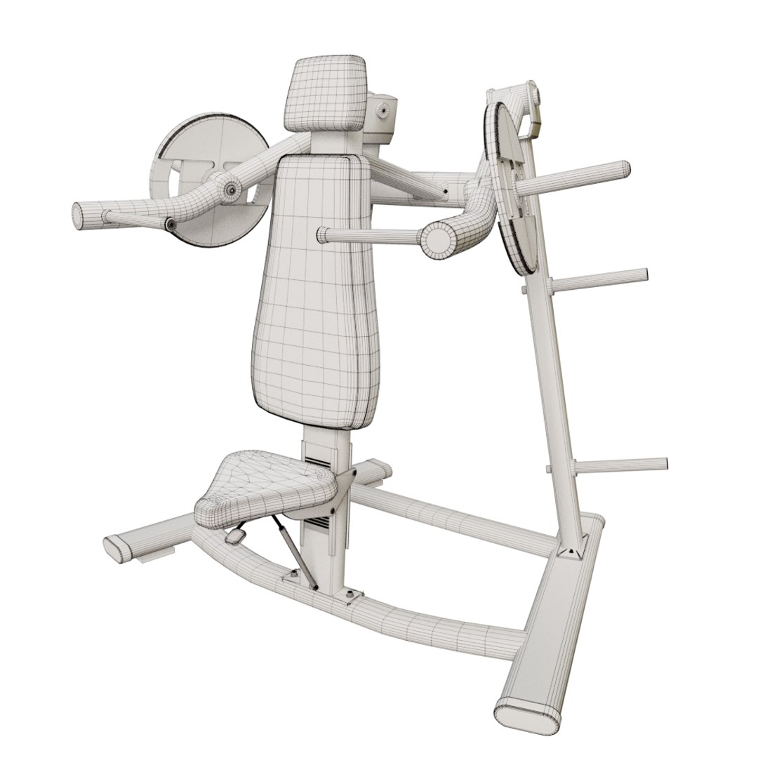 Gym Bodybuilding 3D Model - TurboSquid 1399189