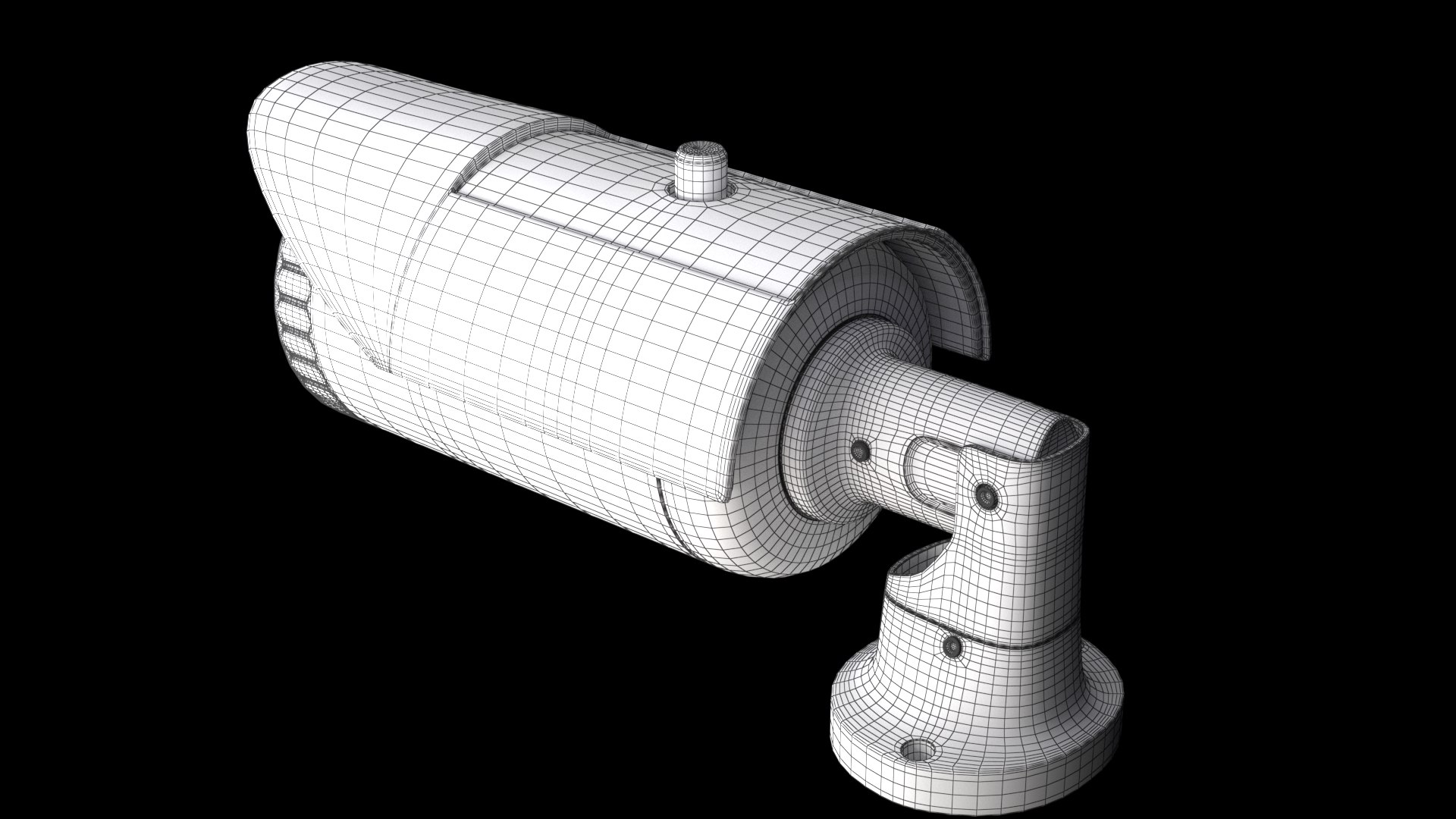 Infrared Bullet CCTV Camera Model - TurboSquid 2368580