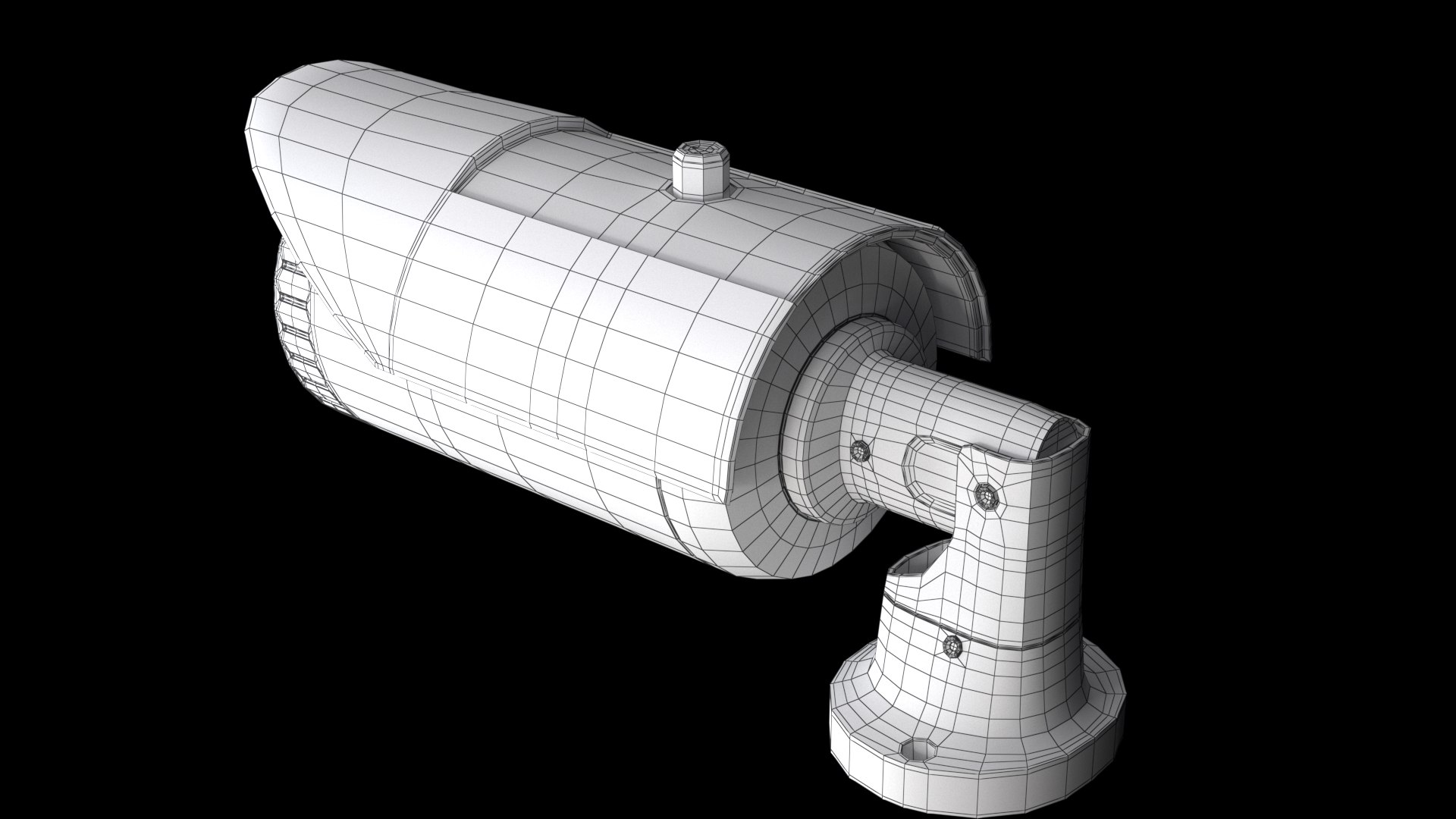Infrared Bullet CCTV Camera Model - TurboSquid 2368580