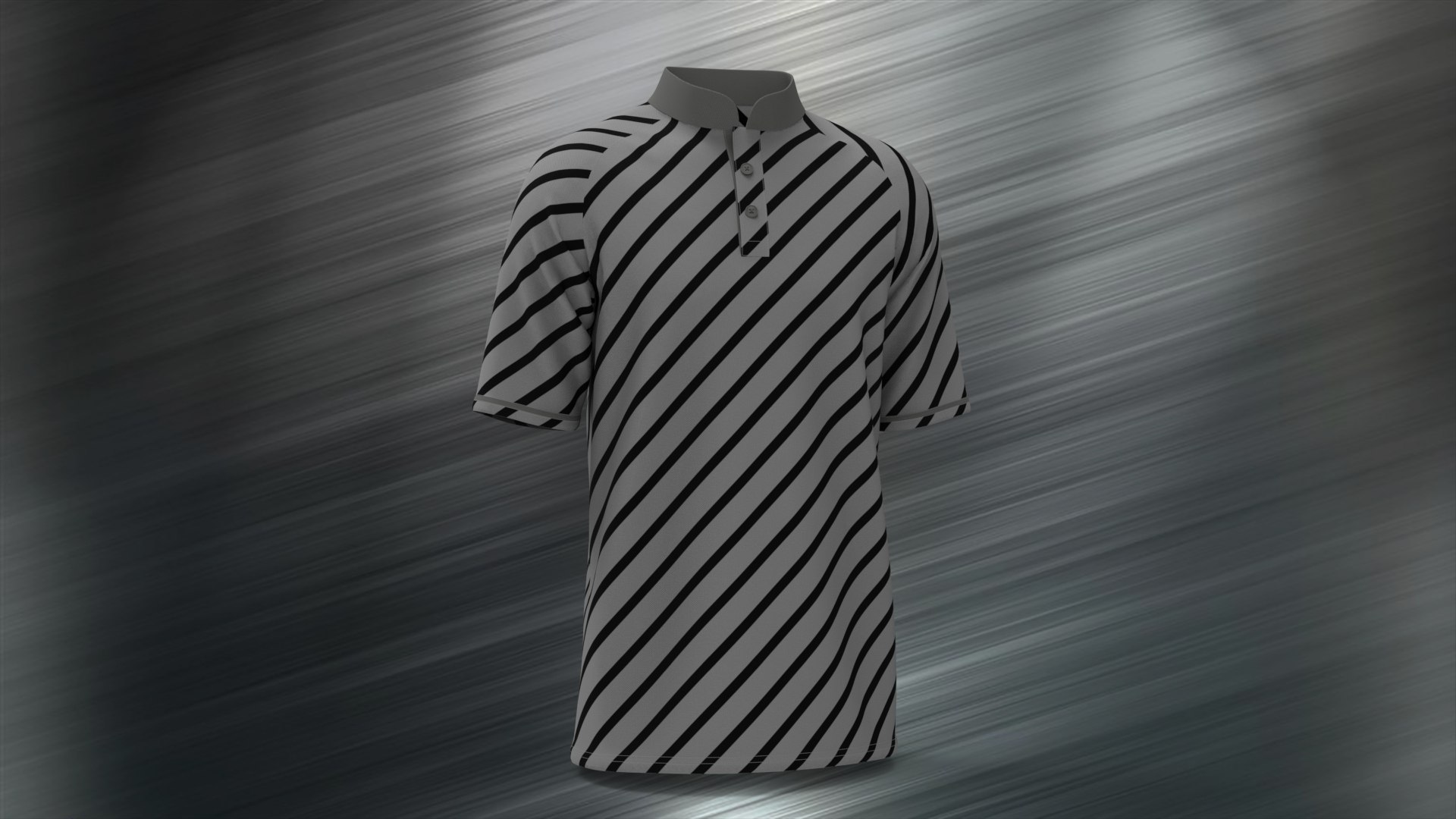 Classic Raglan Sleeve Mens Knit Fashion Polo 3D Model - TurboSquid 2018418