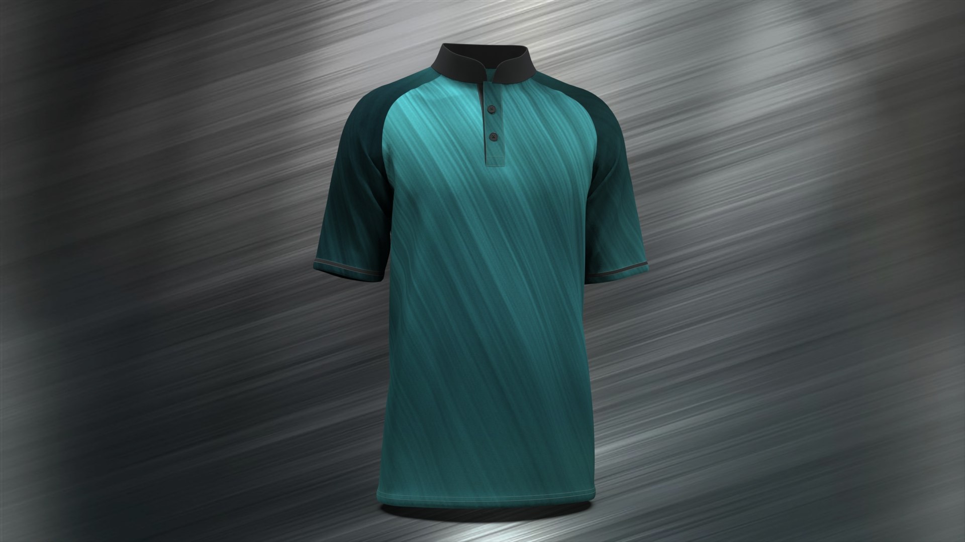 Classic Raglan Sleeve Mens Knit Fashion Polo 3D Model - TurboSquid 2018418