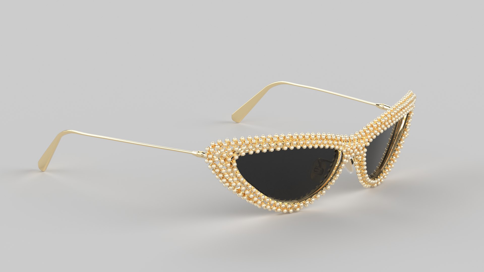 3D Model Pearls Eyewear Glasses - TurboSquid 2378525