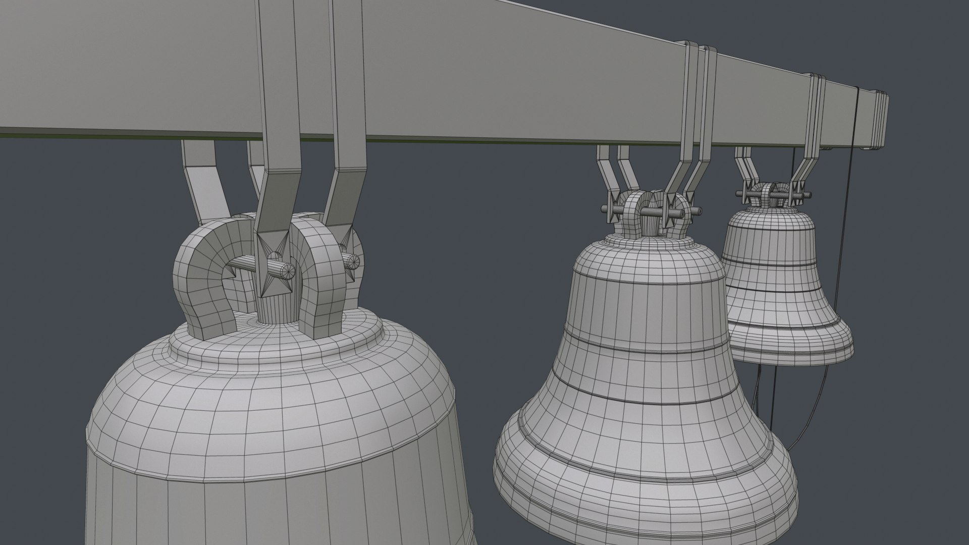 Church bells 3D model - TurboSquid 1466472