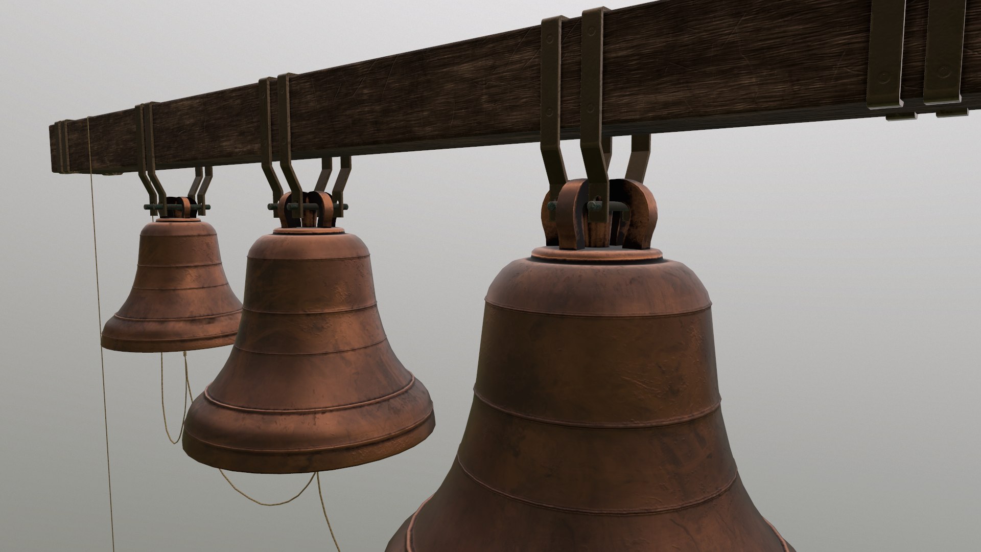 Church bells 3D model - TurboSquid 1466472