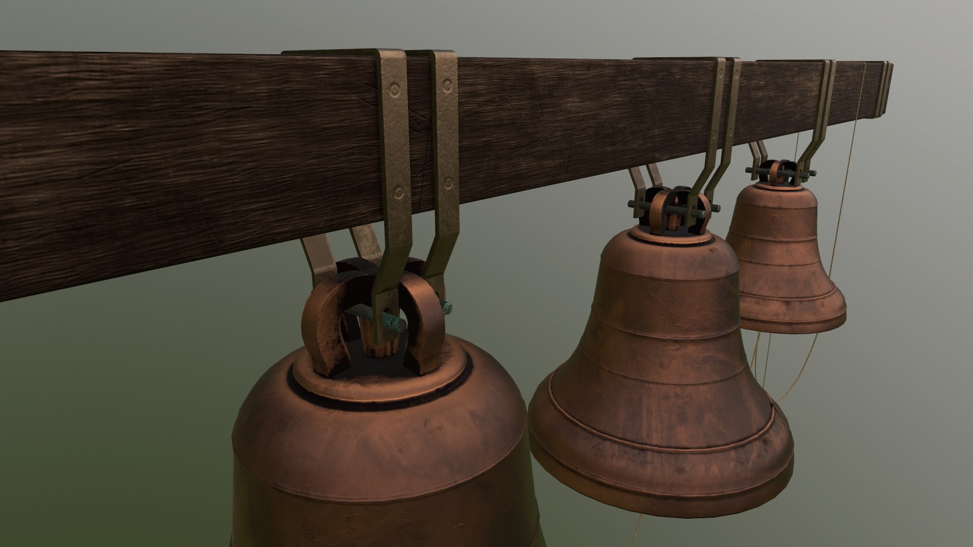 Church bells 3D model - TurboSquid 1466472