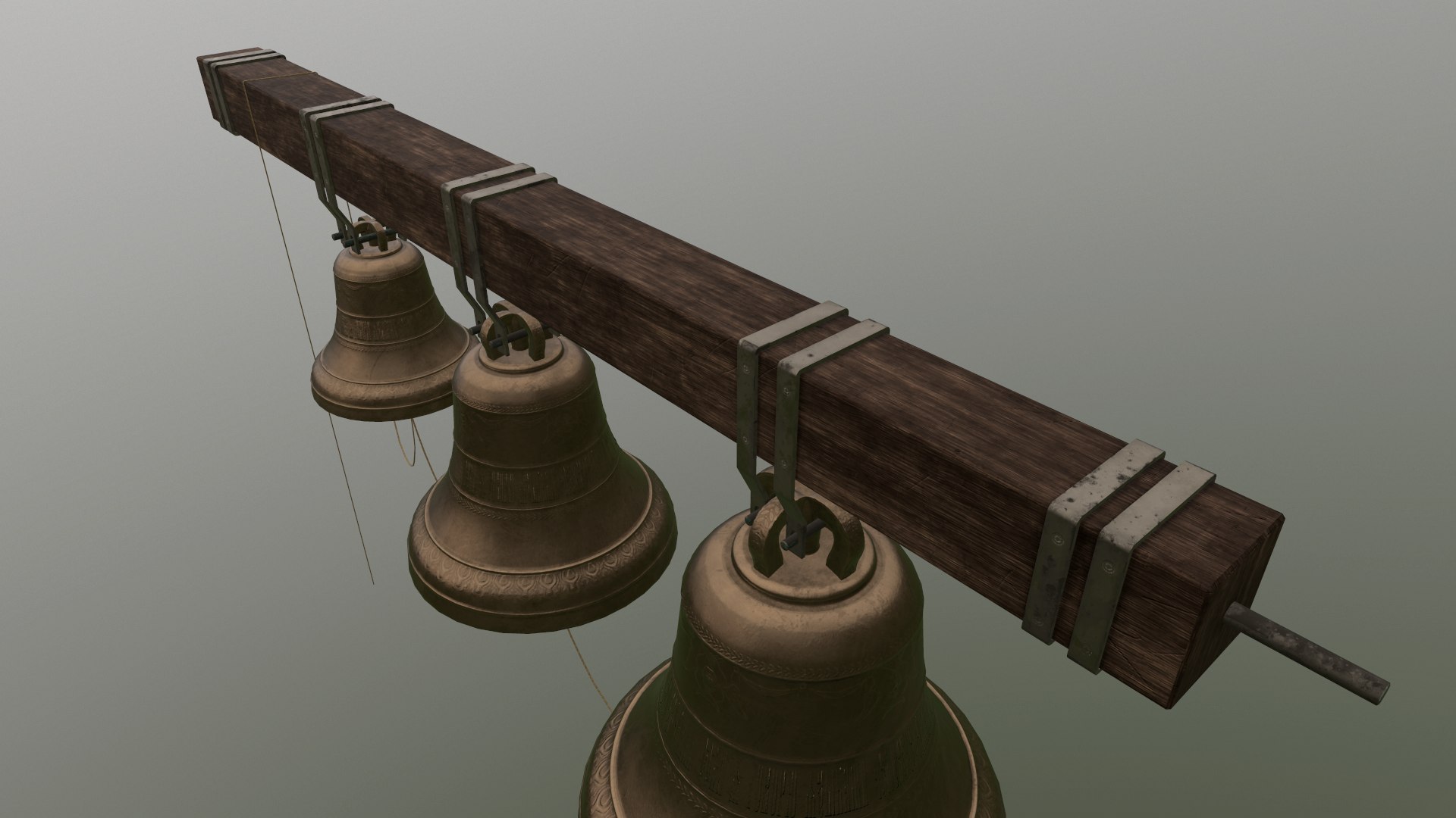Church bells 3D model - TurboSquid 1466472