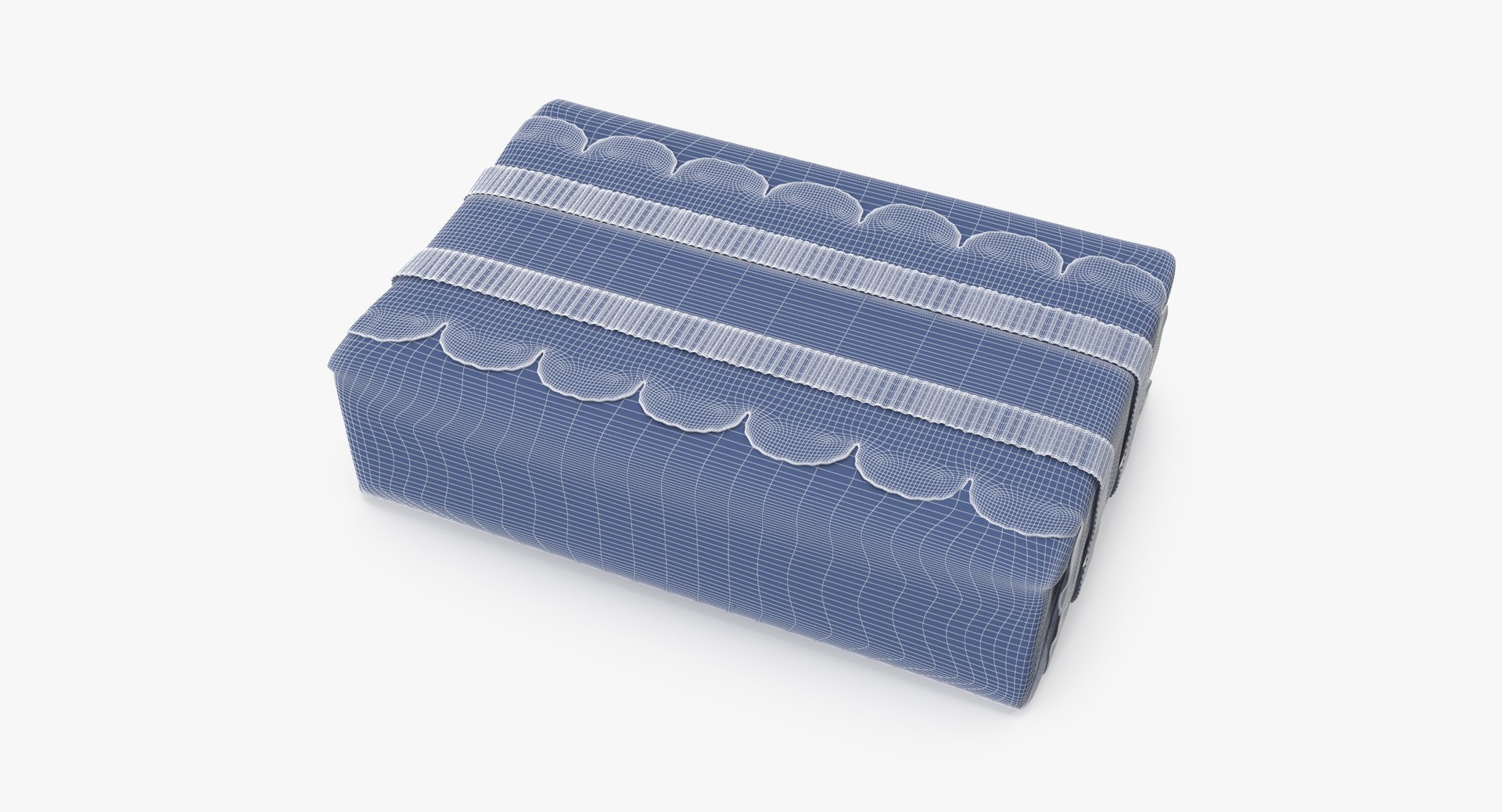 Wrapped Christmas Gift 02 3D - TurboSquid 1222925