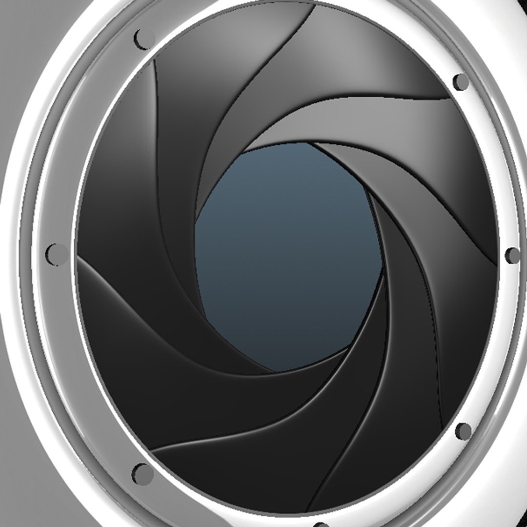 3d Optics Diaphragm Model