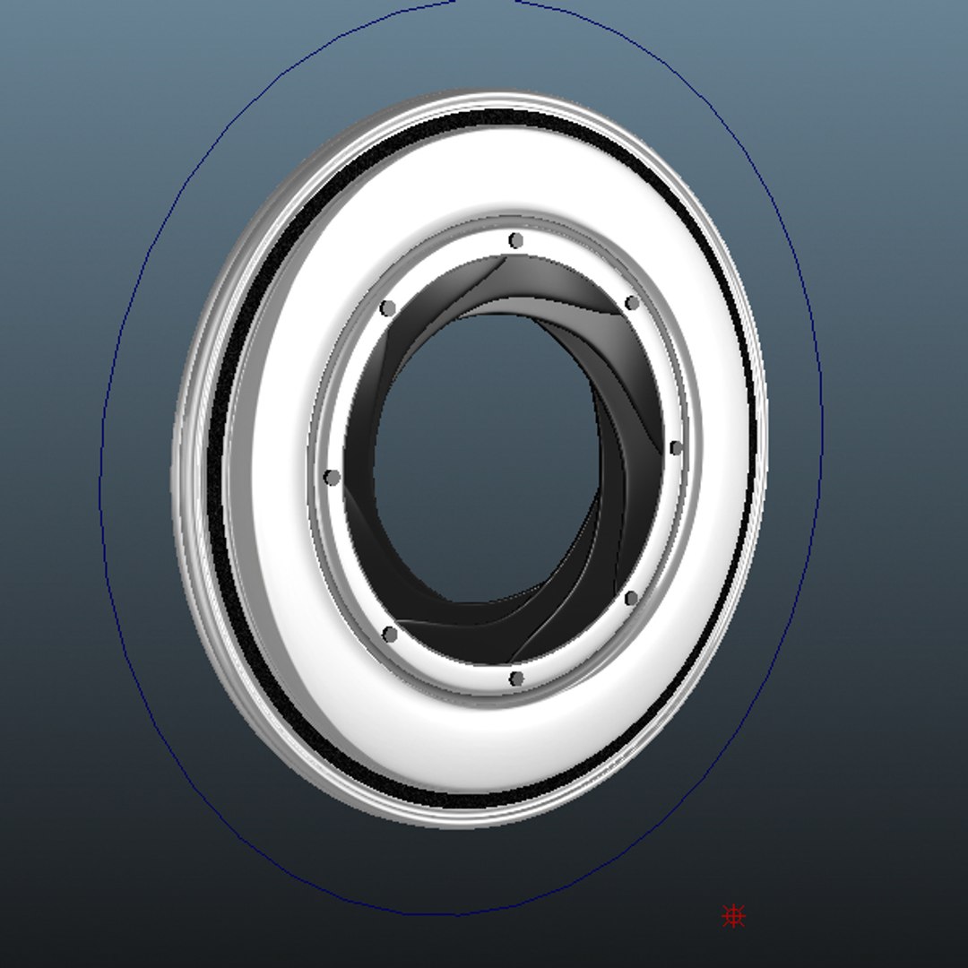 3d Optics Diaphragm Model