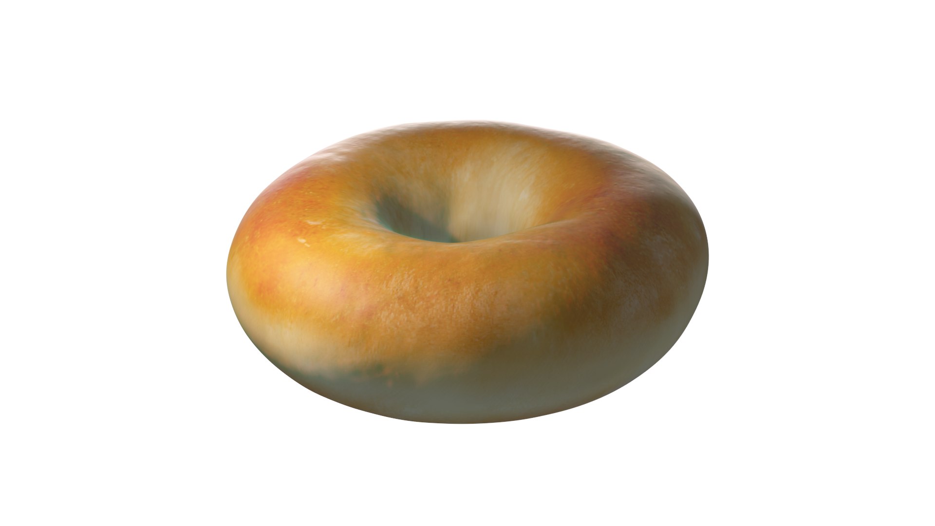 Bagel Plain 3D Model - TurboSquid 1736428